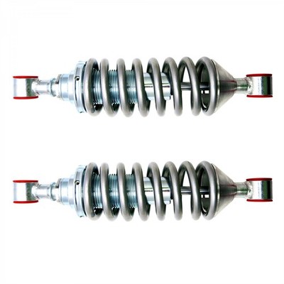 Street Rod Rear Coil-Over Shocks Set w/ 250lb - 300lbs Springs Black ...