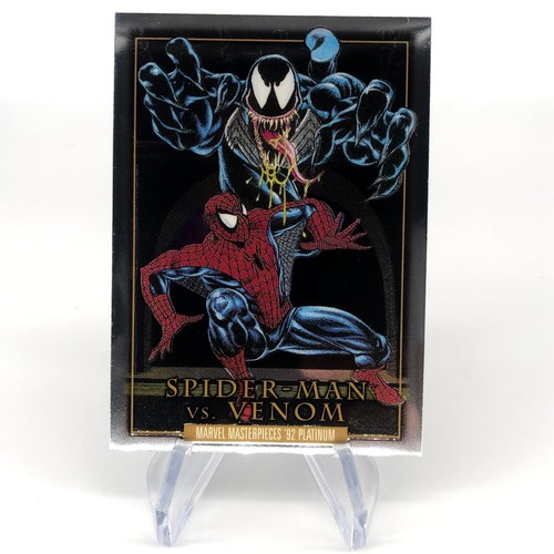 Marvel Card Spider-Man Vs Venom BS-4 Fleer Upper Deck Masterpieces 92 ...
