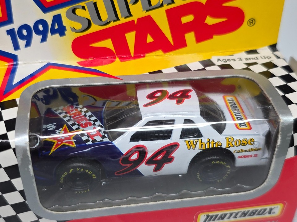1:64 #94 WHITE ROSE COLLECTIBLES RACING CHEVROLET LUMINA MATCHBOX 1994 ...