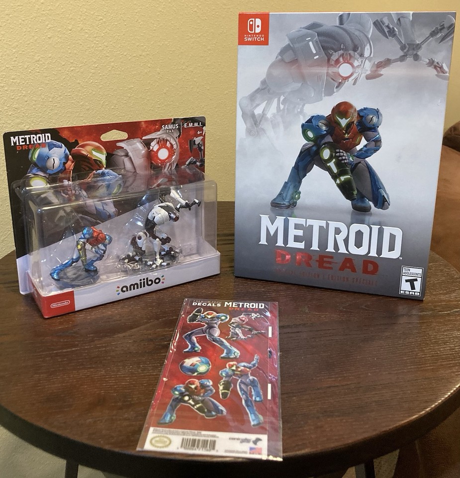 Metroid Dread Special Collector's Edition (Nintendo Switch, 2021) NEW ...
