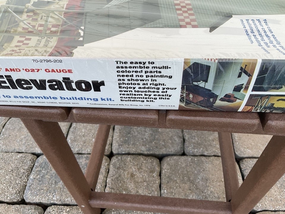 1977 Lionel O Gauge Grain Elevator Kit (New, Old Stock) 6-2796 | eBay