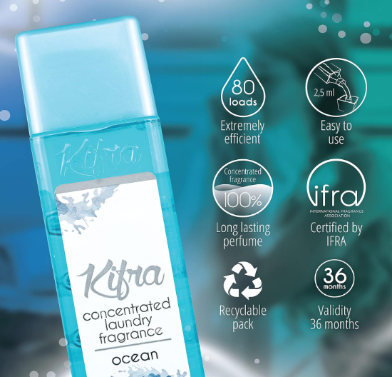 Kifra Fabric Softener, Perfumed Laundry,80 Washes Fresh Forest and More ...