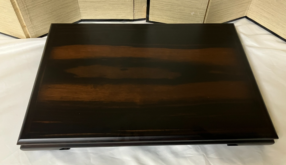 Japanese Bonsai Display Stand Ebony Wood Table Platform Base Suiseki ...