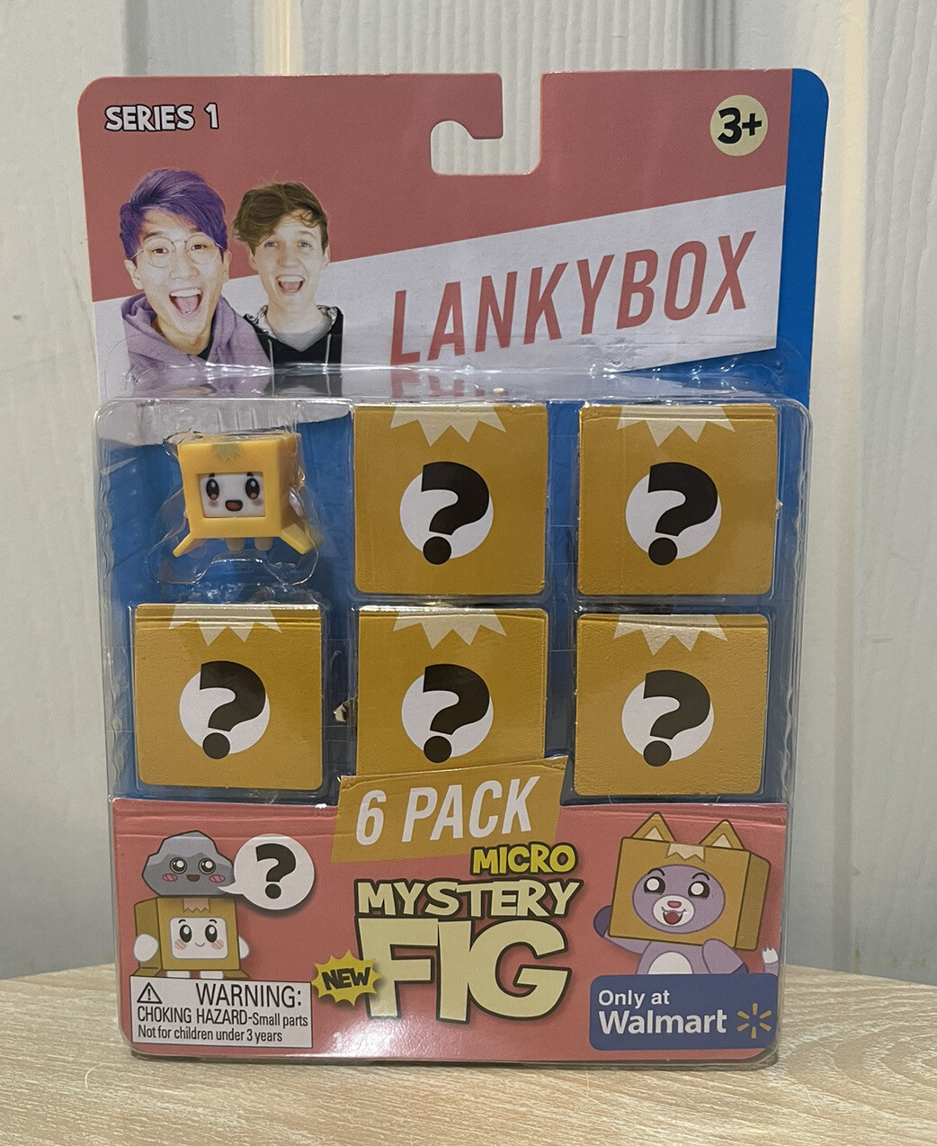 LankyBox Micro Mystery Fig 6-Pack Series 1 Walmart Exclusive MICRO BOXY ...