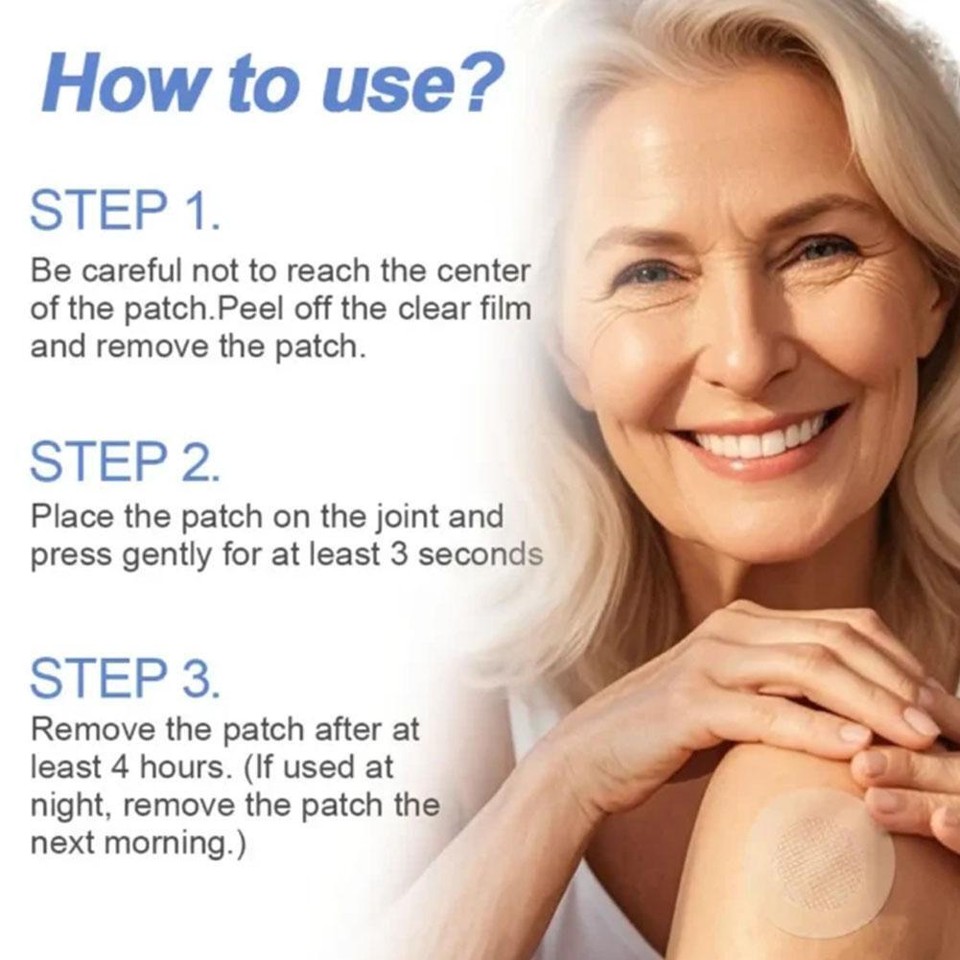 Nano Microneedle Joint Patch Natural Herbal Patches EQVP Knee Patche s ...