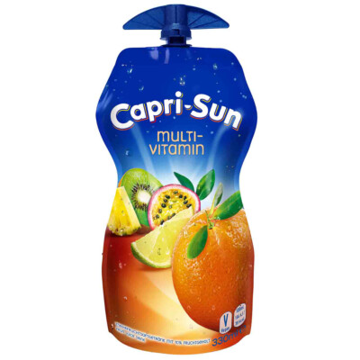 Capri Sun Multivitamin Refreshment Drink Multifruit Drink Pack 330ml | eBay