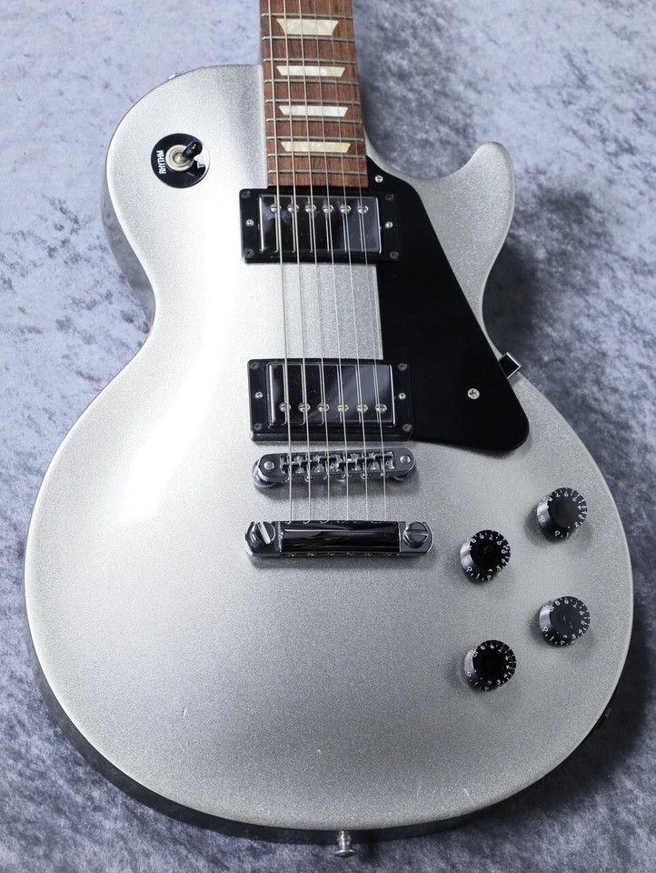 Gibson Les Paul Studio Silver Metallic 2012 Electric Guitar | eBay