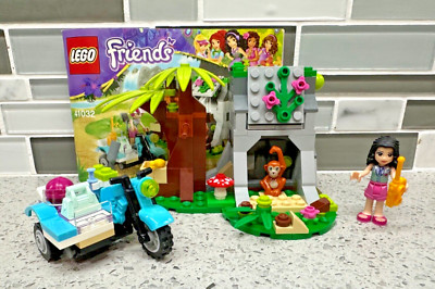 2014 Lego FRIENDS Set 41032 First Aid Jungle Bike-Complete w/manuals ...