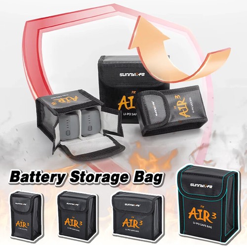 Lipo Battery Storage BagExplosion-proof Safe Fireproof Guard Protection ...