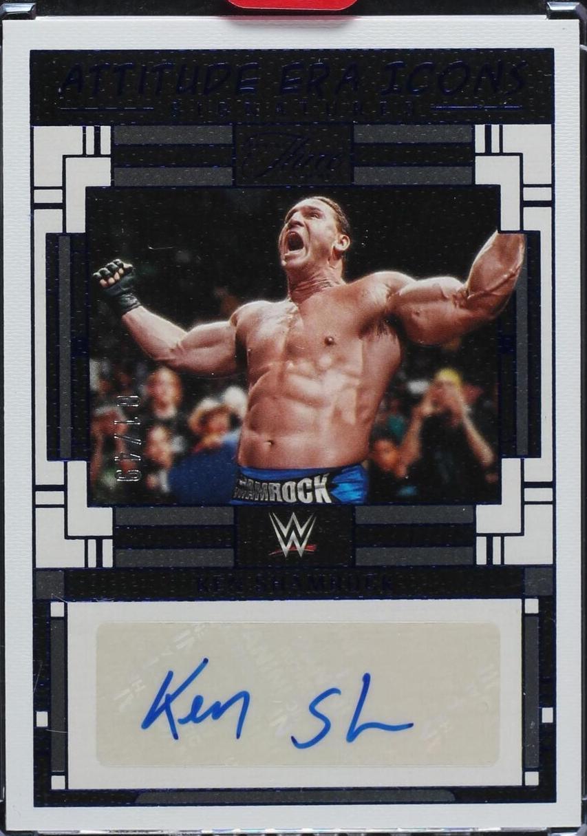 2024 Panini Three Count WWE - Attitude Era Icons Signatures Ken ...