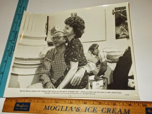 Rare Original VTG 1979 Marsha Mason Husband Neil Simon Chapter Two ...