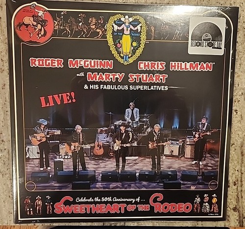 Sweetheart Of The Rodeo Live! RSD 2024 Vinyl 50th Marty Stuart, McGuinn ...
