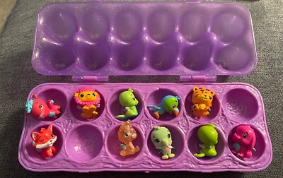 Hatchimals Colleggtibles 12 Pack Egg Carton 10 Animals Included | eBay