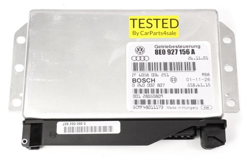 TCM TCU Transmission Computer Module 02-03 Audi A4 B6 Quattro - 8E0 927 ...