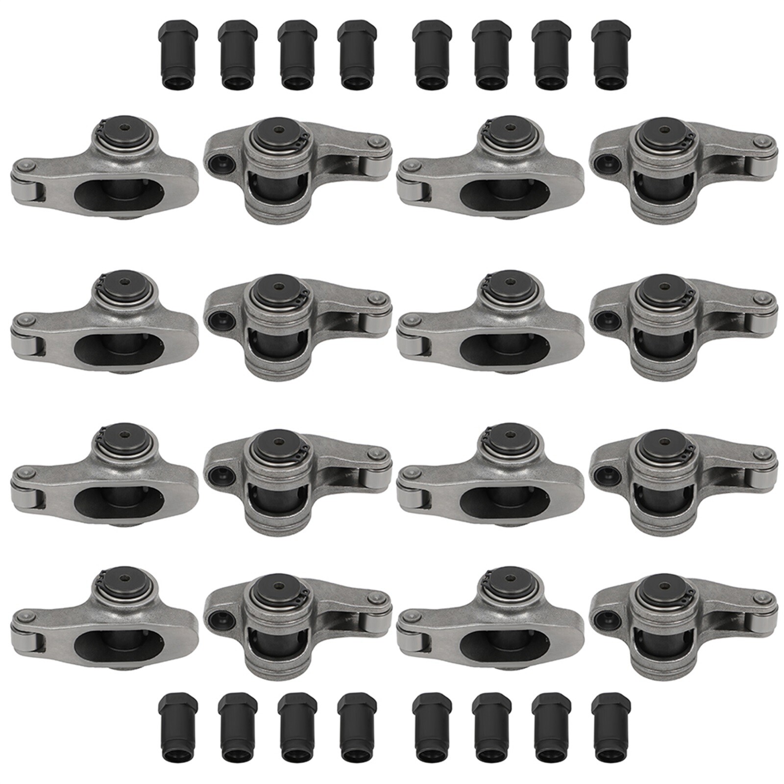 Stainless Steel Roller Rocker Arms For Chevy BBC 454 1.7 Ratio 7/16" | eBay