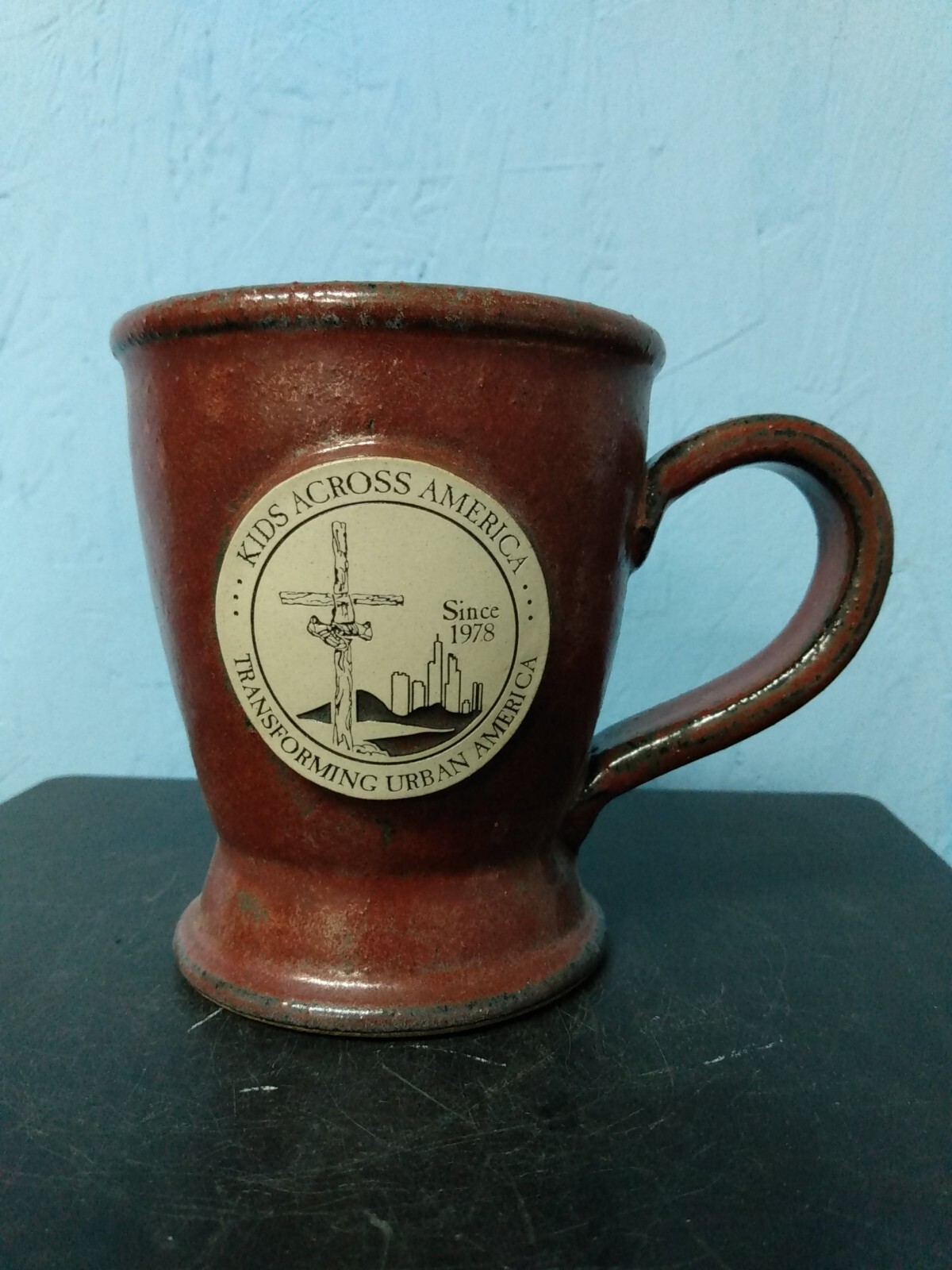 Vintage Sunset Hill Stoneware Mug - Kids Across America - 1978 (tr) | eBay