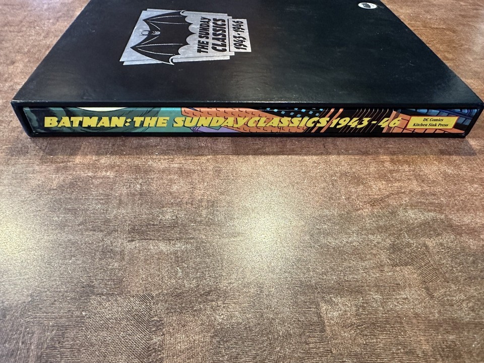 ** BATMAN: THE SUNDAY CLASSICS 1943-46 SIGNED & NUMBERED 361/500 W ...