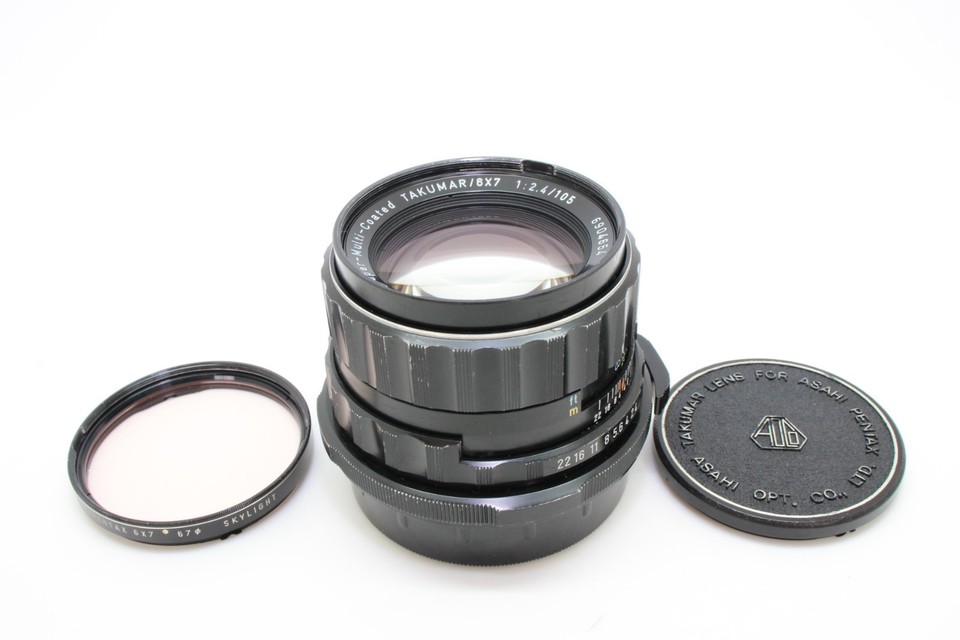 [ NEAR MINT ] PENTAX SMC Takumar 6x7 105mm F2.4 Lens For 67 67II From ...