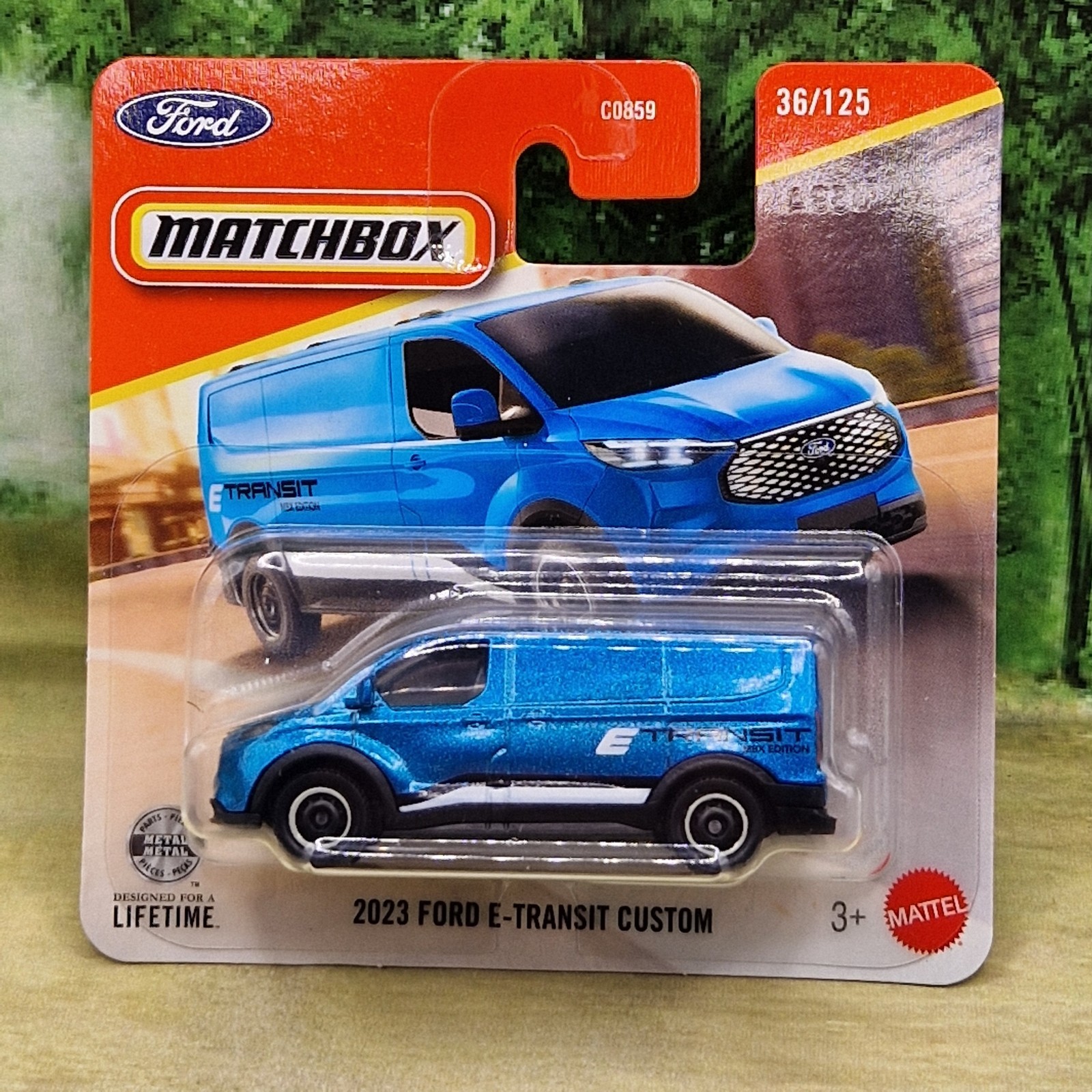 Matchbox 2023 Ford E-Transit Custom 1/64 Scale Die-cast Toy Model Metal ...