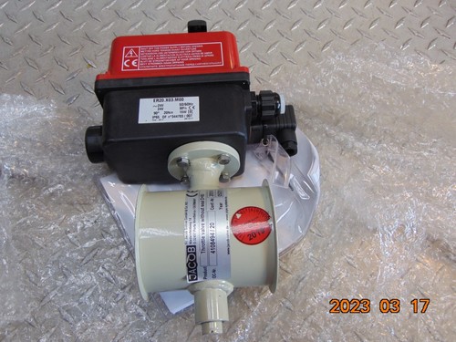 JACOB 4108494/10 THROTTLE VALVE W/O SEAL w ER20.X03.M00 ROTARY ACTUATOR ...