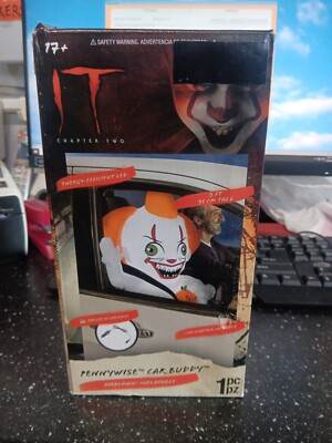 Pennywise the Clown IT Car Buddy Halloween Airblown Inflatable 🎃T4 | eBay