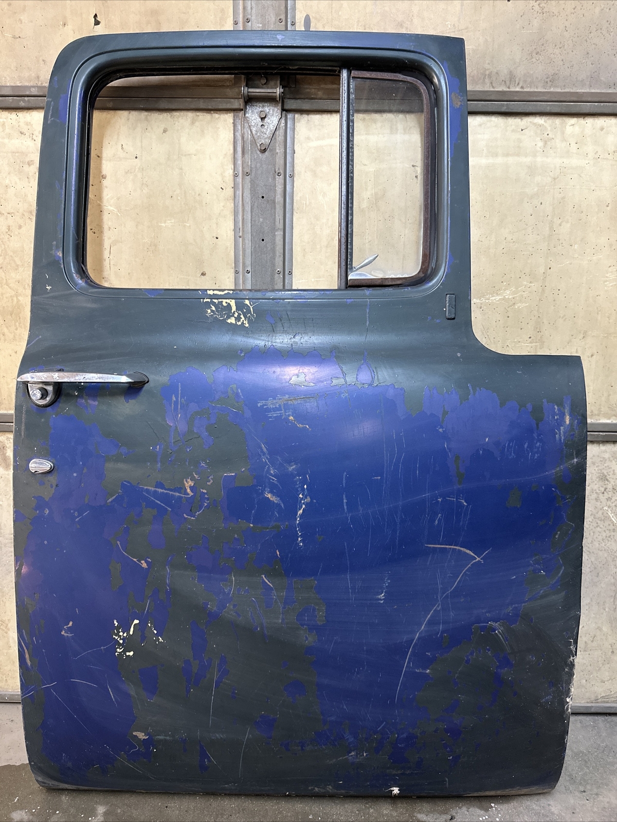 1956 Ford Pickup Truck Right RH Passenger Door Shell W/Handles & Window ...