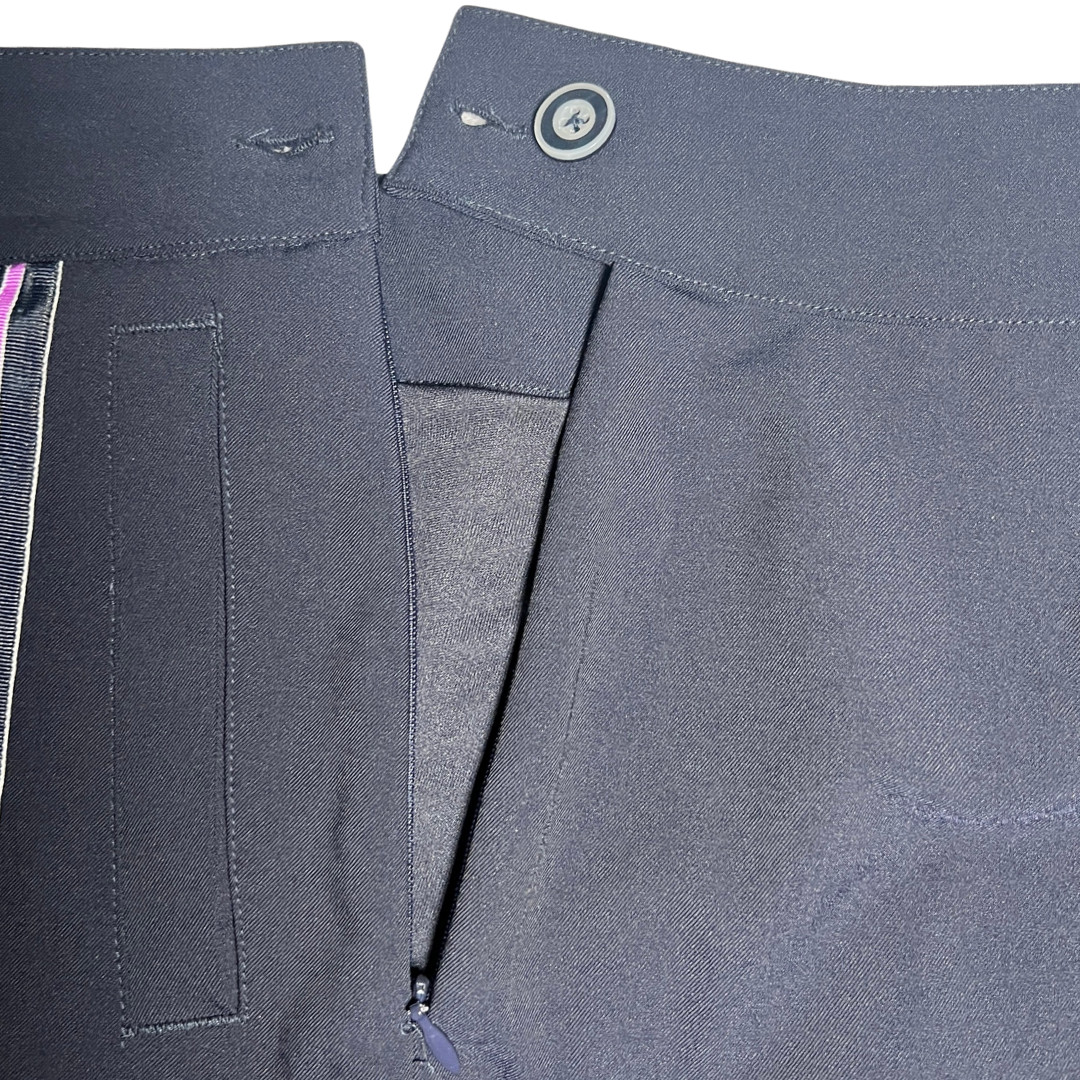 EP Pro Skort Women's Golf Skort Navy Blue with Purple… - Gem