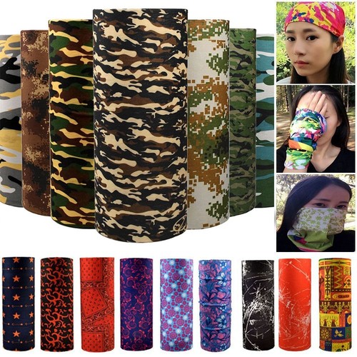 10 Styles Climbing Hiking Scarf 24.5*49.5cm Men Women Bandanas Outdoor ...