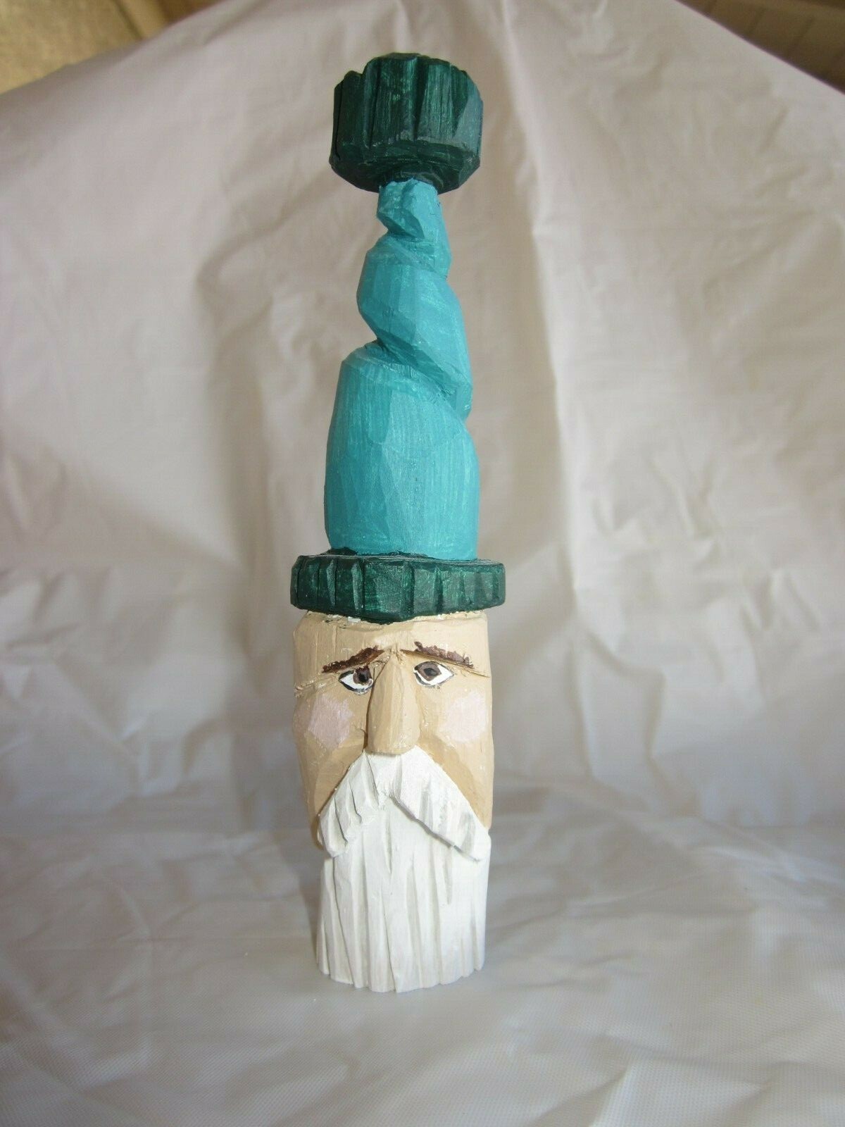 Wizard Wooden Whittled 6 inch Double Sided | eBay