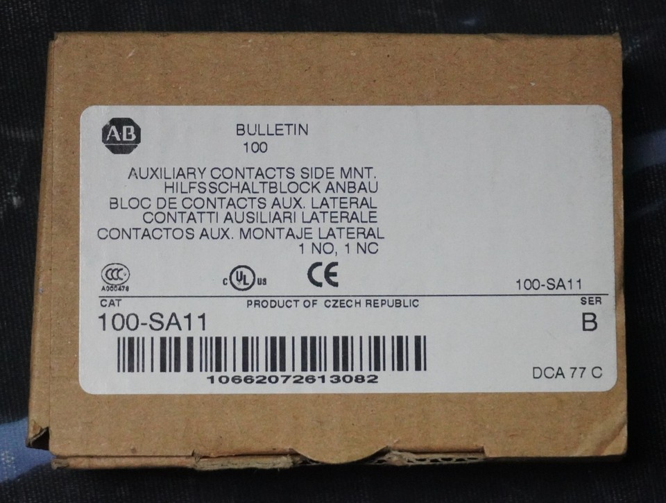 New Allen Bradley 100-SA11 Auxiliary Con. Block Side Mounted 100-S | eBay