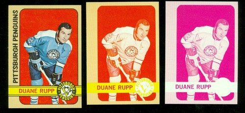 1972-73 TOPPS LOA # 28 DUANE RUPP PROGRESSIVE PROOF SET of 7 MINT ...