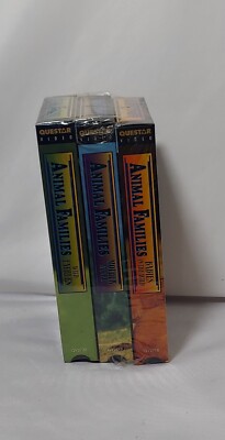 Animal Families Questar Video Collection 3 Boxed Set VHS Brand New ...