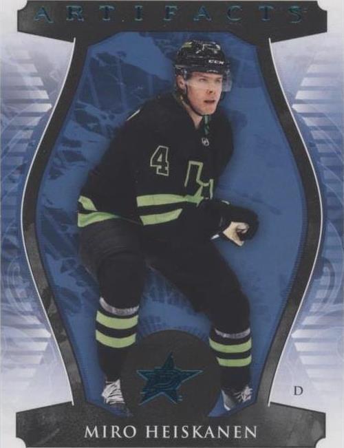 2023-24 Upper Deck Artifacts - Miro Heiskanen #5 Turquoise for sale ...
