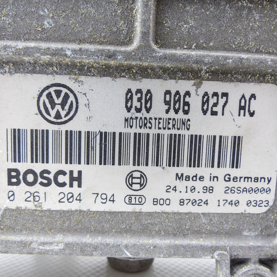 VW Polo 6N 1.4L AKV Control Unit Engine Engine Control Unit 030906027AC ...