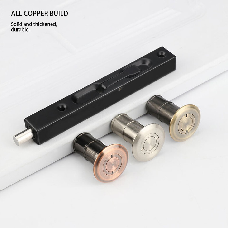 Dust-Proof Socket Built-In Spring Floor Dust Socket Copper Door Lock ...