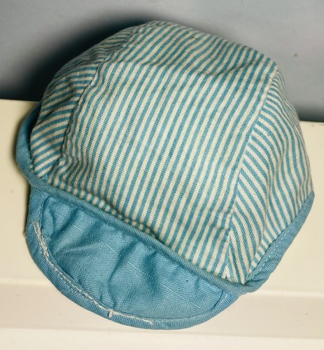 1962 Vintage Mattel CHATTY CATHY Doll Tiny Brother’s Hat/cap Teal/white ...