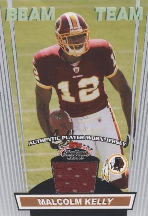 2008 Topps Stadium Club - Beam Team Relics Malcolm Kelly #BTR-MK (MEM ...