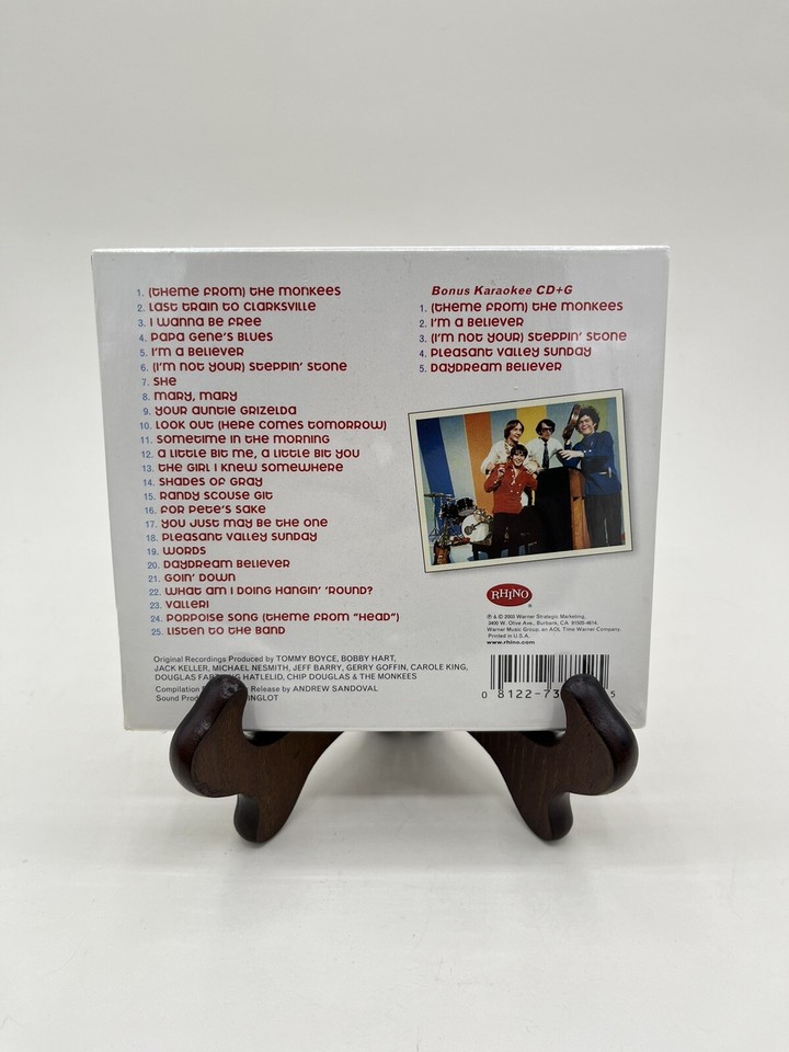 The Monkees The Best Of The Monkees CD+CDG 2003 Rhino (FREE SHIPPING ...