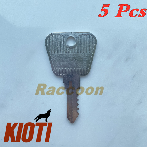 5pcs KIOTI Tractor T2545-41151 ignition switch Keys LB1914 LK2554 LK30 ...
