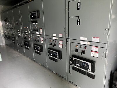 SQUARE D VR MEDIUM VOLTAGE SWITCHGEAR MAIN-TIE-MAIN | eBay