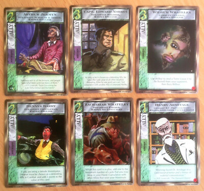 SINGLE CARDS - Mythos Expeditions of Miskatonic CCG - 1996 Chaosium ...