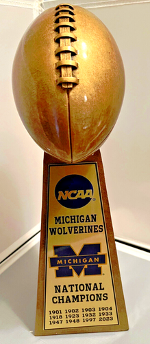 10" UNIVERSITY OF MICHIGAN WOLVERINES NCAA FOOTBALL NATIONAL CHAMPIONS ...