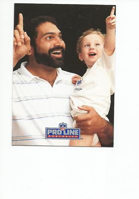 FRANCO HARRIS 1991 Pro Line card #189 Pittsburgh Steelers Football NR ...
