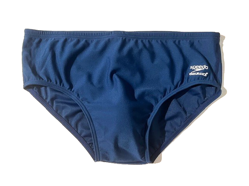 New SPEEDO Endurance Mens Navy Swim Brief Fitness Swimsuit sz 38 | eBay