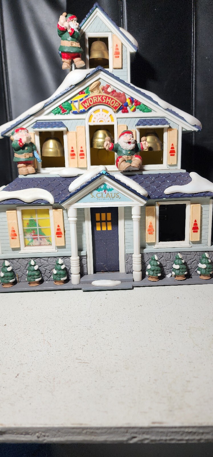 VTG Rare Musical & Animated Santa Claus Toymaker Store 1960’s-70’s ...