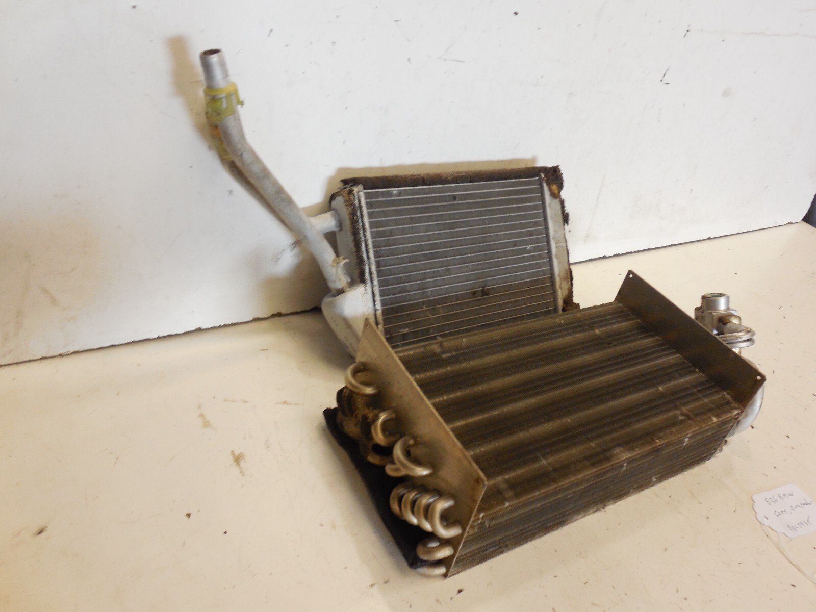 BMW E36 92-95 318i 325i Heater Core, AC Evaporator with Expansion Valve ...
