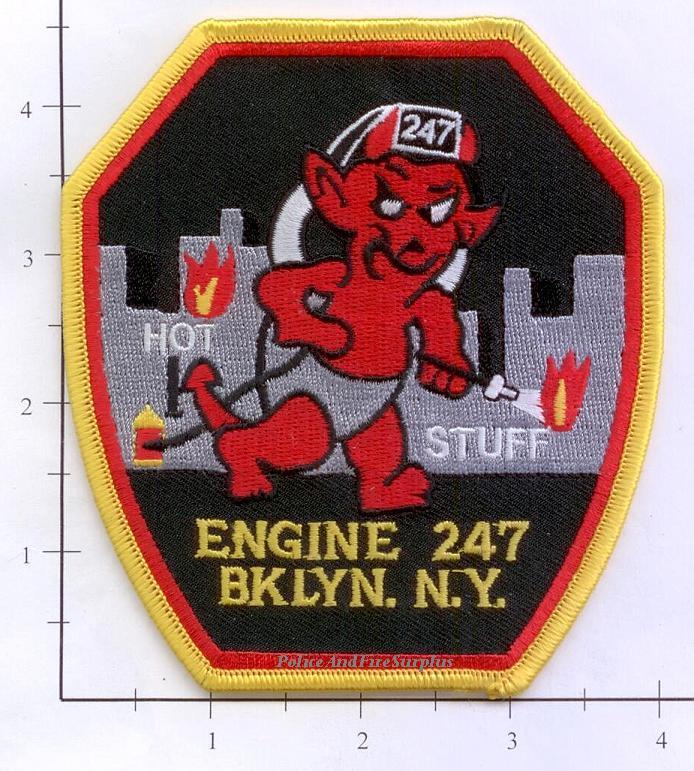 New York City NY Fire Dept Engine 247 Patch v6 | eBay