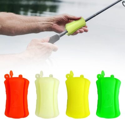 Portable Fishing Rod Fixed Ball Reusable Rubber Fishing Rod Strap ...