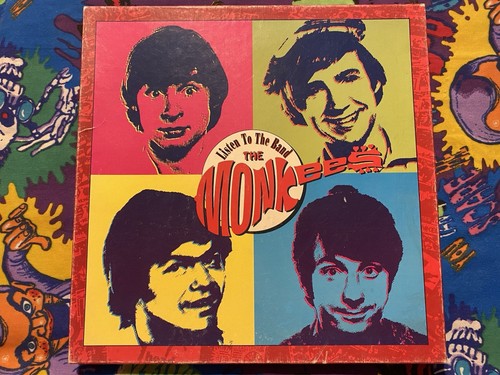 Listen to the Band Box Set 4 Cds by The Monkees 1991, Poster, Booklet ...