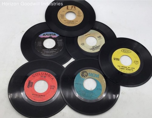 Stack of 33 Varying Genre 45 RPM / 7" Records | eBay